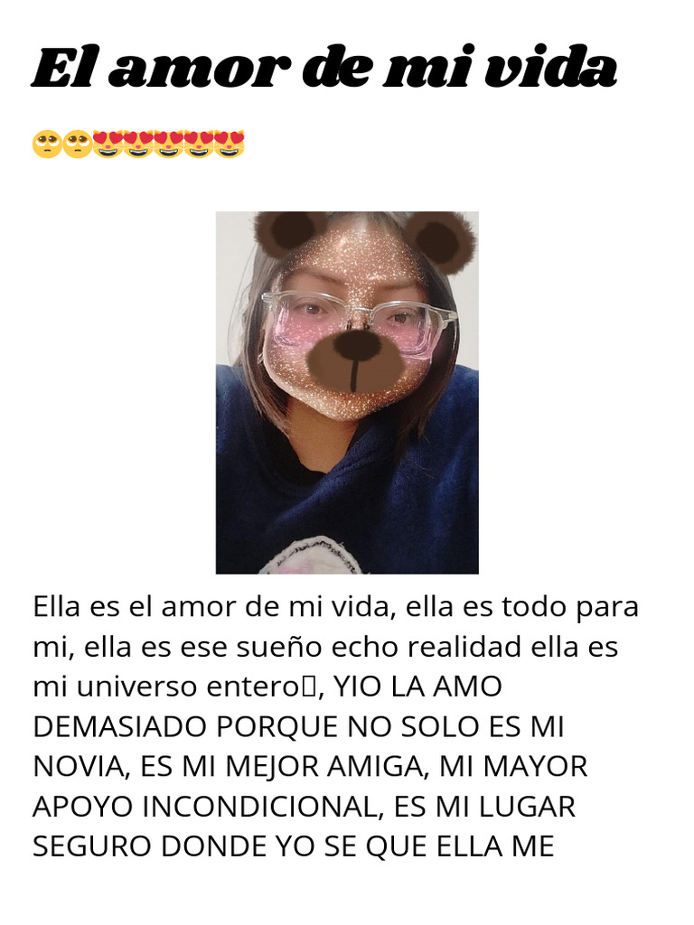 El amor de mi vida ?. . ????_20251007_052102_0000 | PDF | Amor