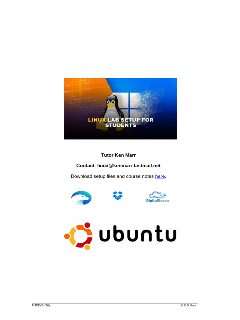 Linux 0 Setup | PDF | Virtual Machine | Linux