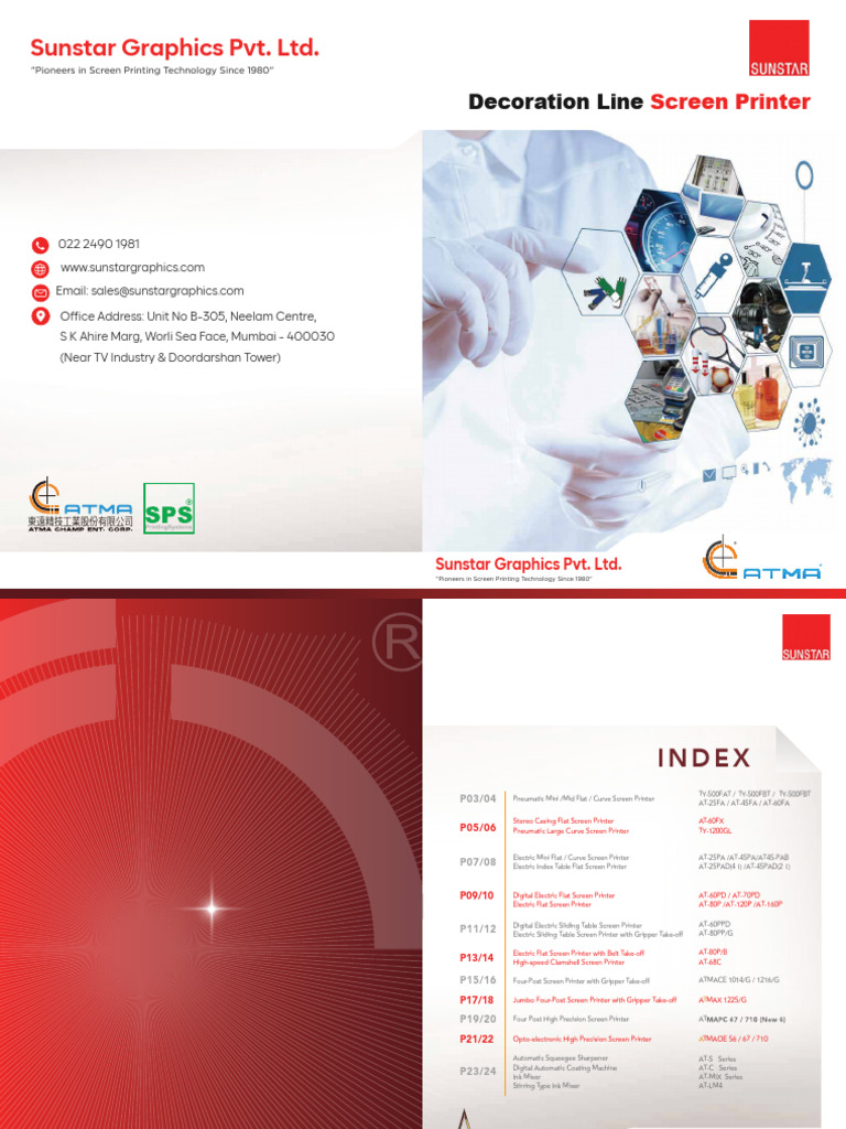 Atma Sunstar | PDF | Gear | Printer (Computing)