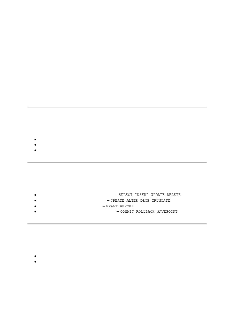 Essential SQL Concepts and Queries Guide | PDF | Database Index | Sql