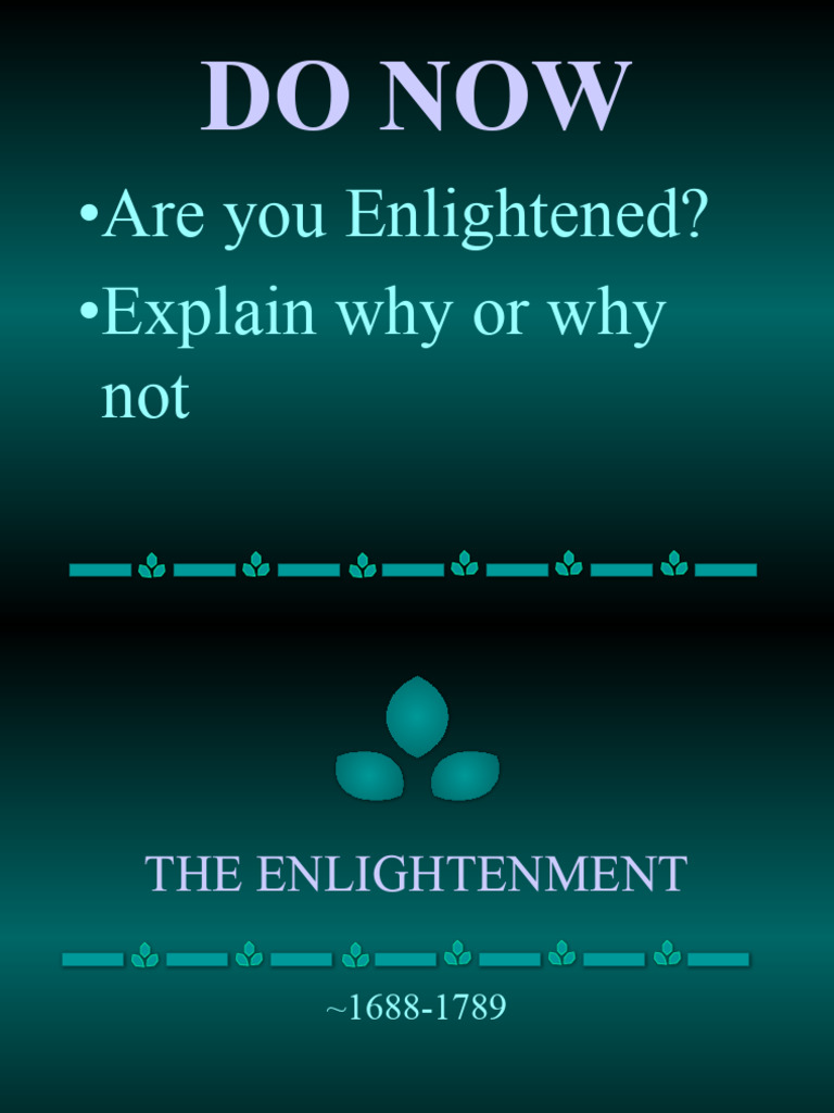 The Enlightenment 25 | PDF | Age Of Enlightenment | Voltaire