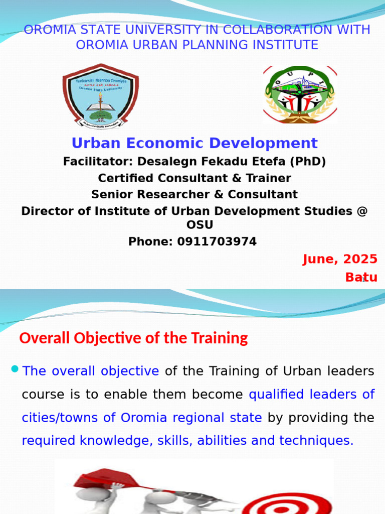 Economic Development Ppt (2) | PDF | City | Strategic Planning