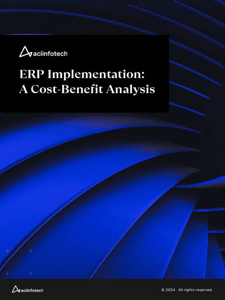 ERP Implementation Cost-Benefit Guide | PDF | Enterprise Resource ...