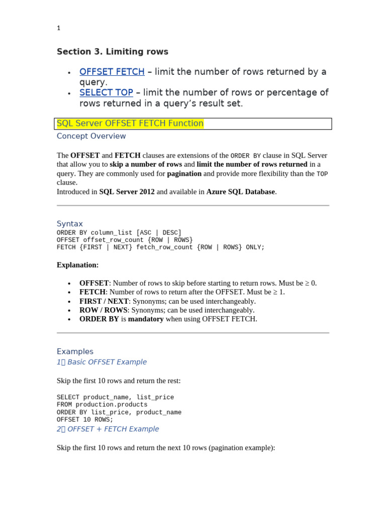 SQL Interview Questions | PDF | Data Management | Databases