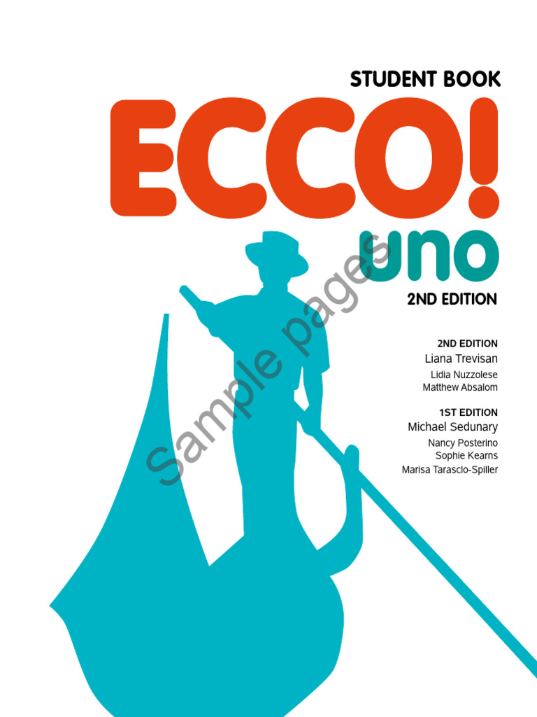 Ecco! Second Edition: Italian for Teens | PDF | Plural | Grammatical Number