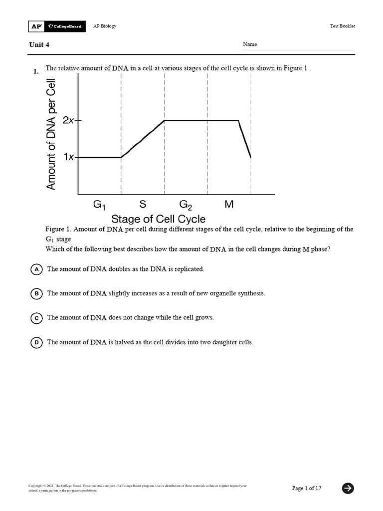 UNIT_4_MCQ.pdf | PDF | Cell Signaling | Signal Transduction