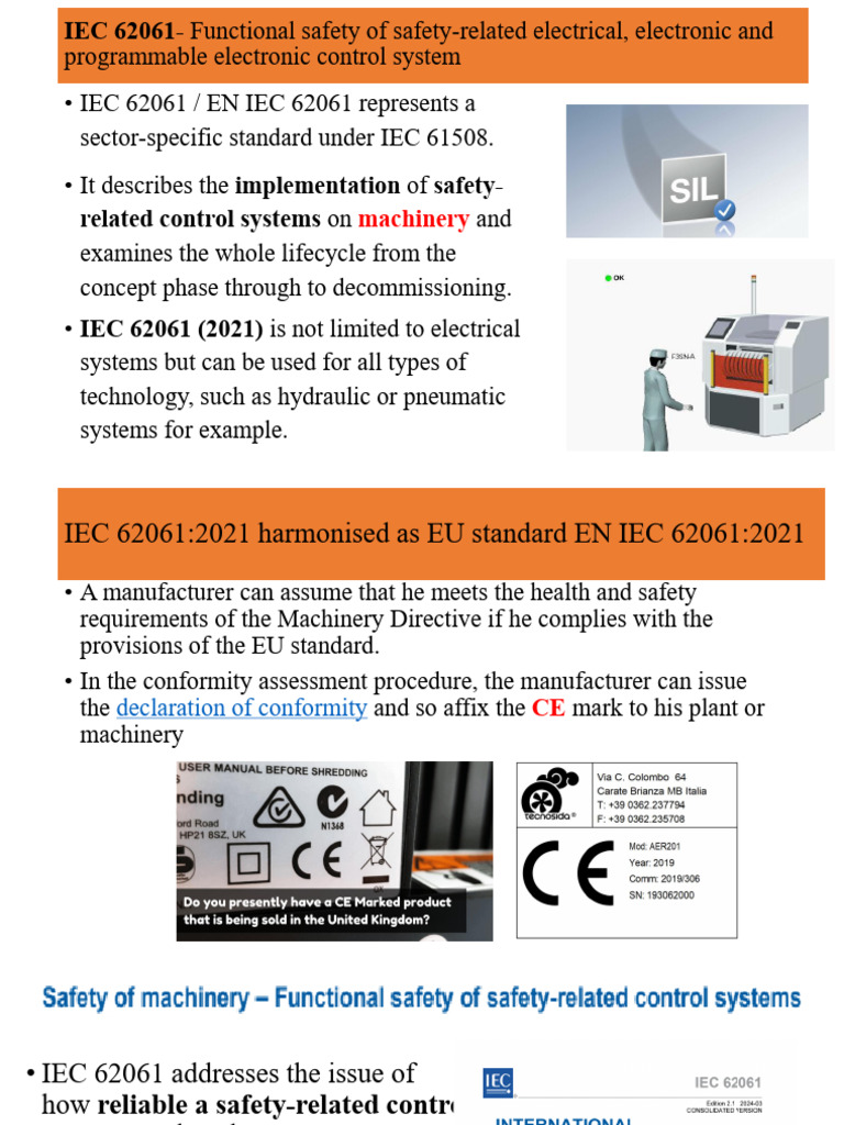 IEC 62061: Safety Control Systems Guide | PDF | Safety | Systems ...
