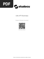 Life of Pi Part 2 Marking Guidelines | PDF