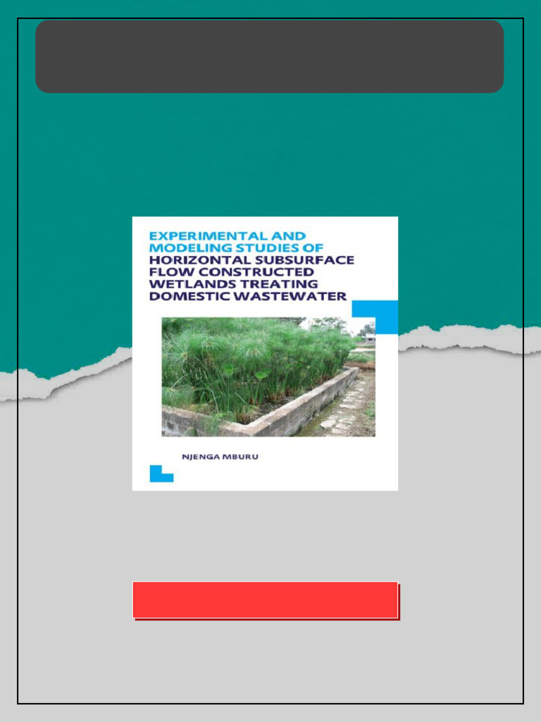 Experimental and Modeling Studies of Horizontal Subsurface Flow ...