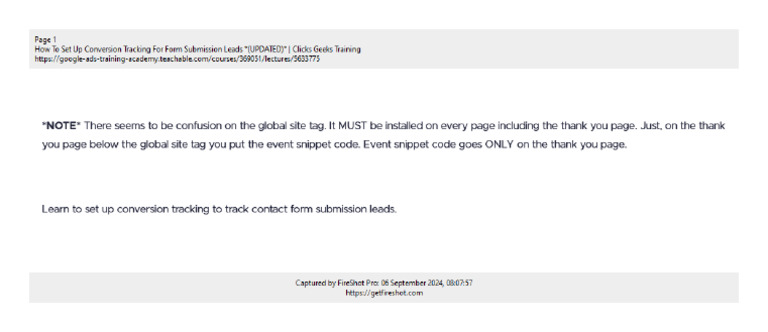 01-How To Set Up Conversion Tracking For Form Submission Leads 40 ...