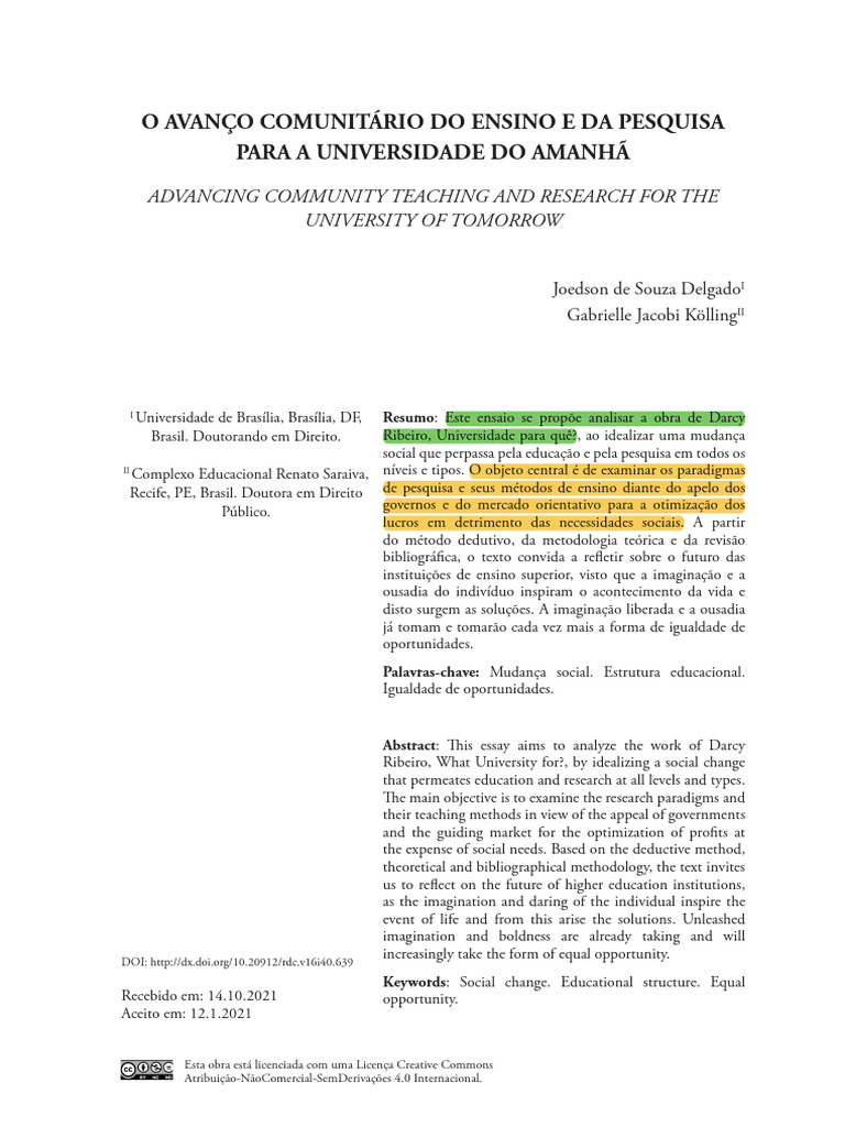 639-Texto do Artigo-2123-1-10-20211223 | PDF | Economia | Desigualdade ...