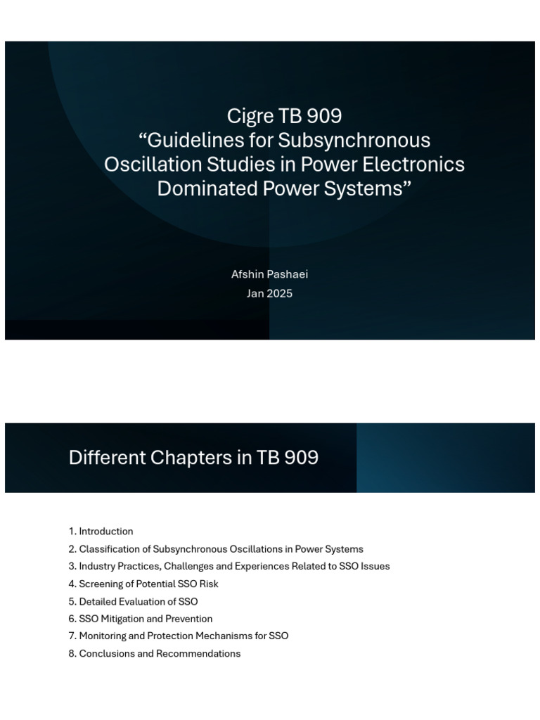 Guidelines For Subsynchronous Oscillation Studies in Power Electronics ...