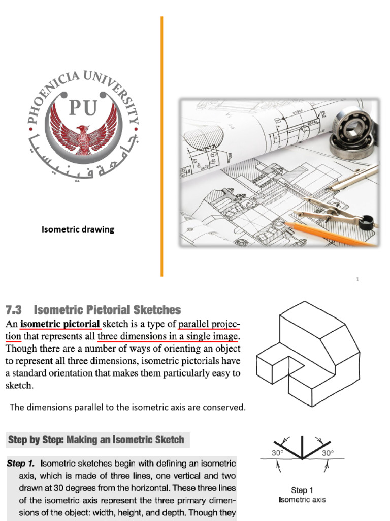 Isometric Drawing Techniques in AutoCAD | PDF