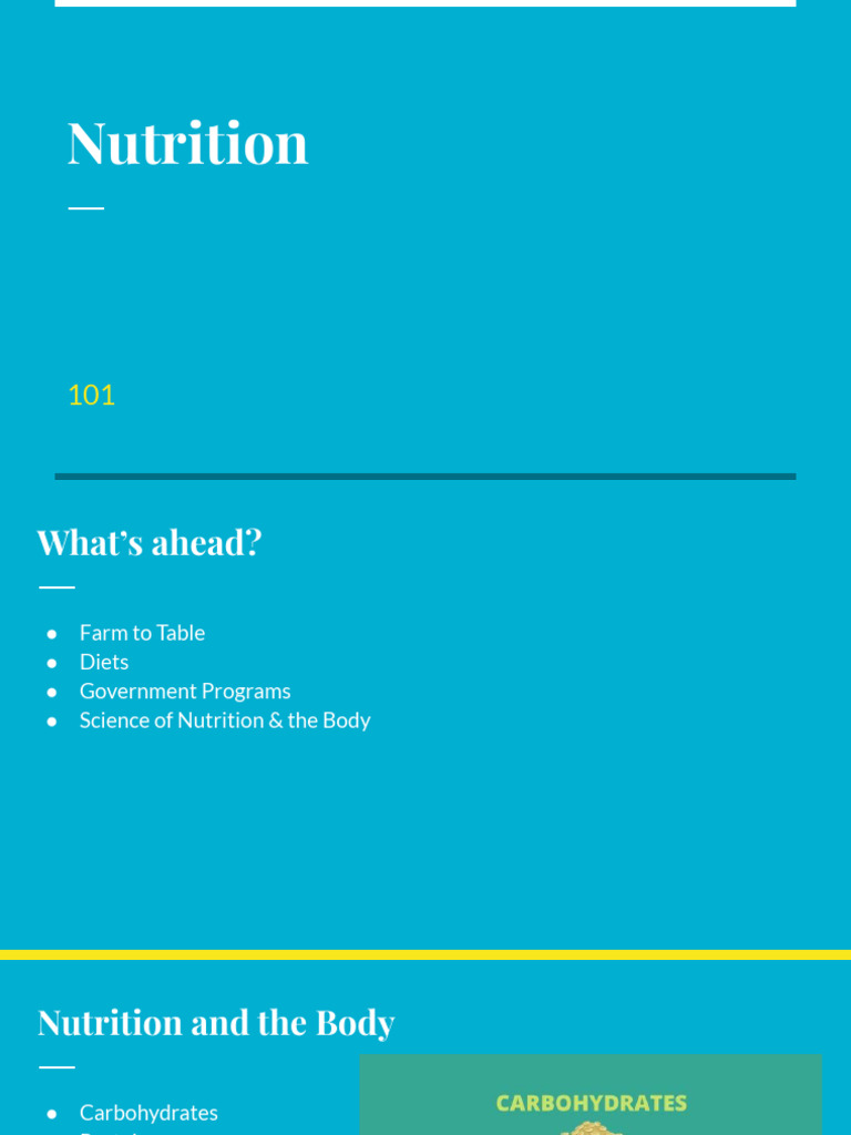 1_15_2025 Health Class Day 6_ Nutrition Cont | PDF | Diet & Nutrition ...