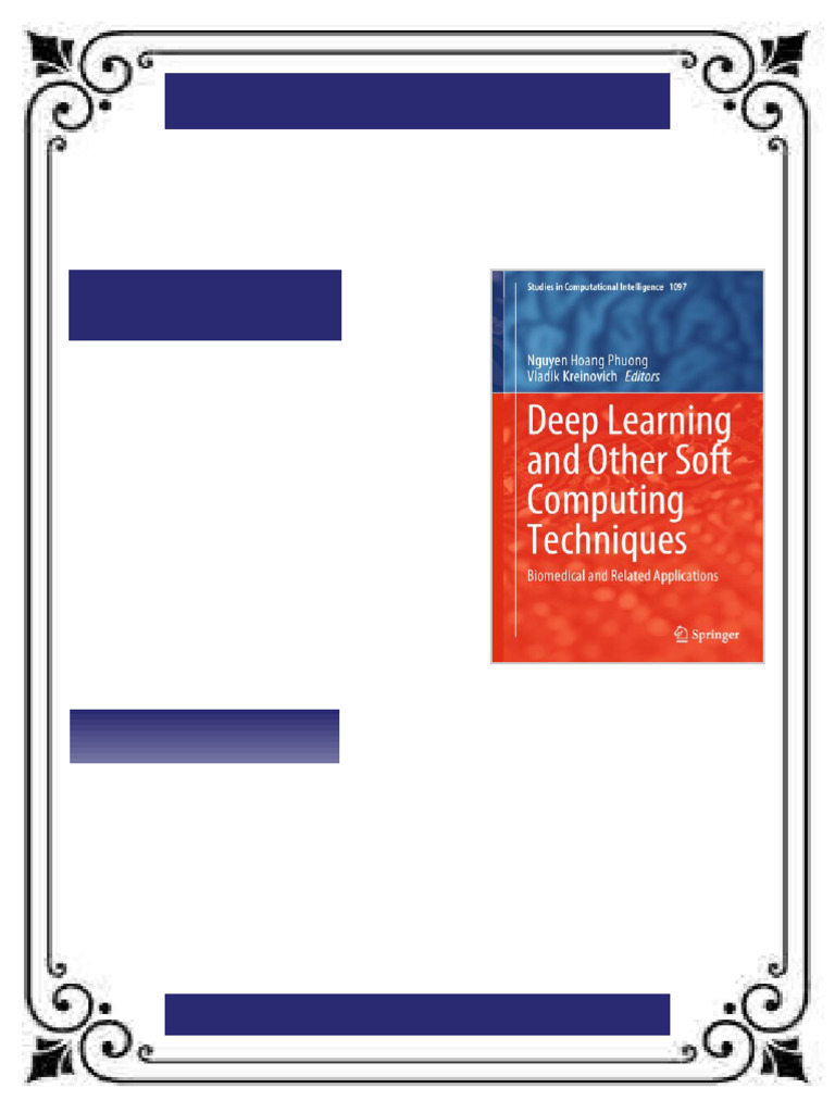 Deep Learning and Other Soft Computing Techniques: Biomedical and ...