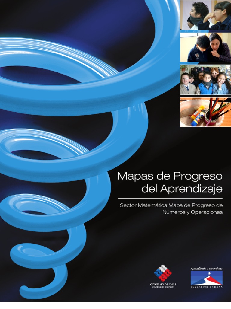 Mapa de Progreso Educación Matematica | PDF | Fracción (Matemáticas ...