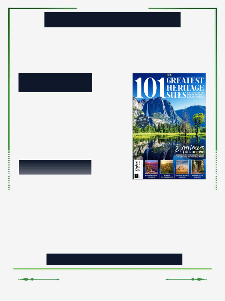 101 Greatest Heritage Sites 3rd Edition pdf available | PDF