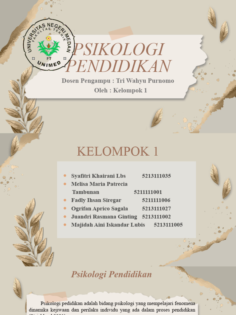 ilide.info-ppt-psikologi-pendidikan-1-pr_2f0abbe8e33908142802efa074296b85 | PDF