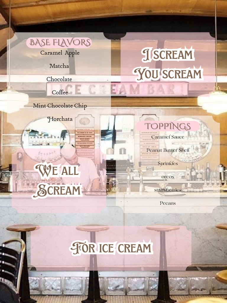 Yellow and Cream Ice Cream Menu.pdf | PDF