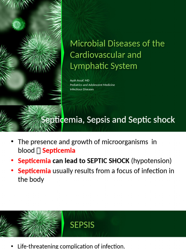 2Microbial Diseases of the Cardiovascular and Lymphatic Systems | PDF ...