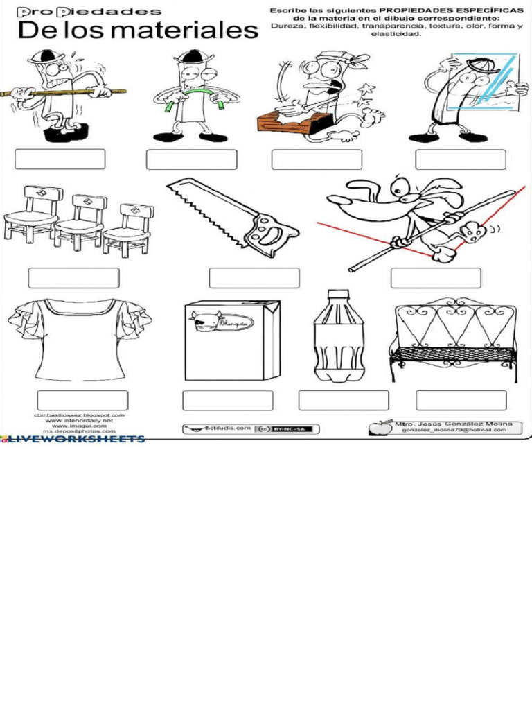 Propiedades Específicas de La Materia Ciencias Per, 3 Grado 2° | PDF