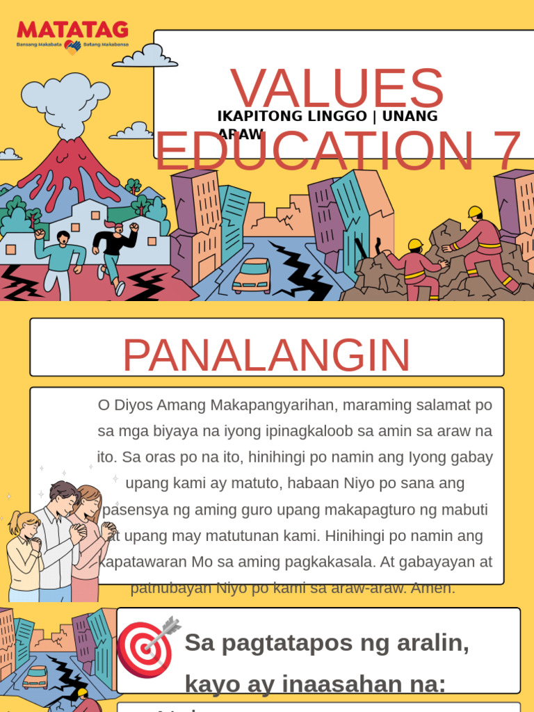 Week 7 Kahandaan (Preparedness) | PDF