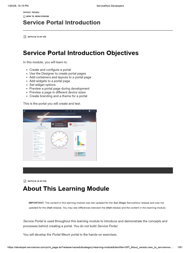 ServiceNow Developers | PDF | Bootstrap (Front End Framework) | Button ...