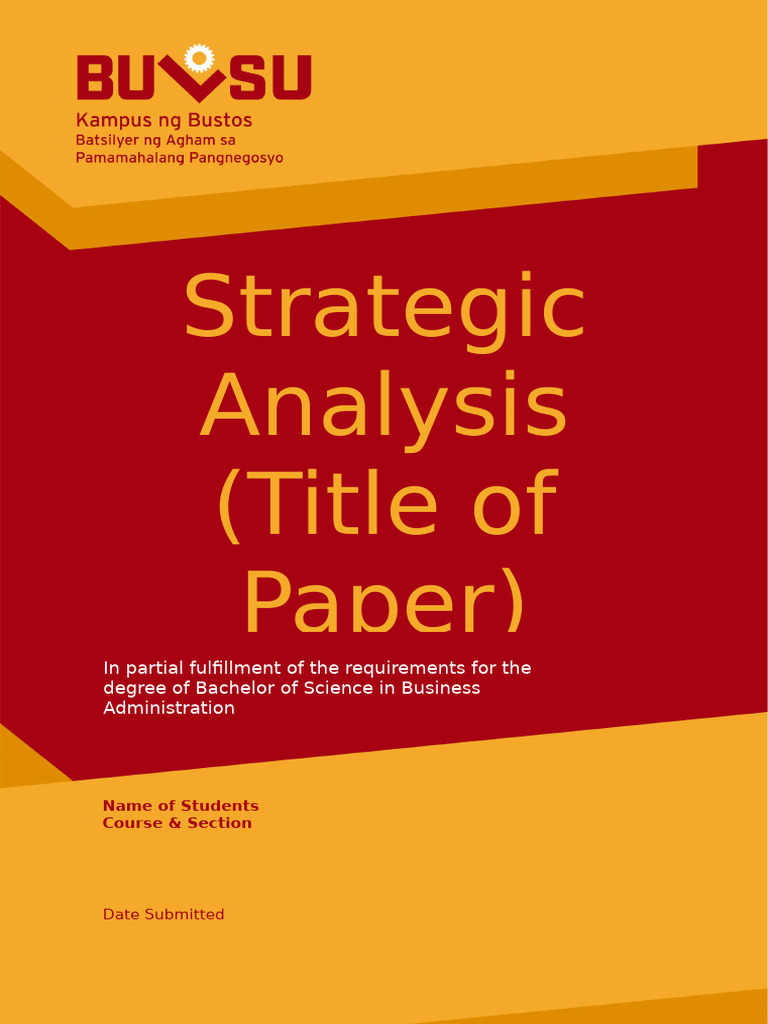Case Analysis Format | PDF | Evaluation | Strategic Management