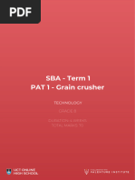 Grade 8 Technology Mini PAT Guide | PDF | Flour