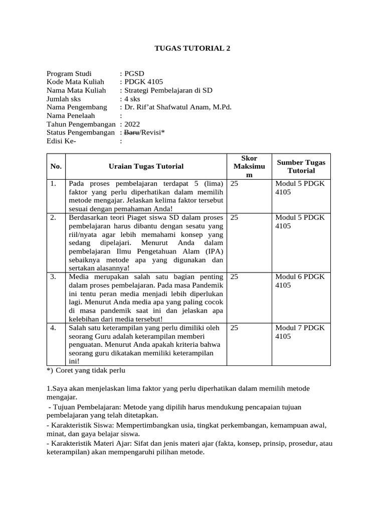 Sesi 5 Tugas Tutorial 2 | PDF