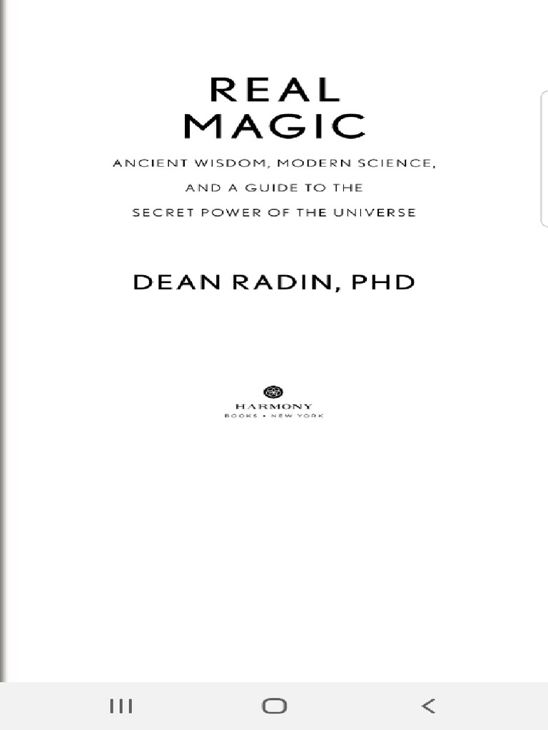 La Magia Real | PDF