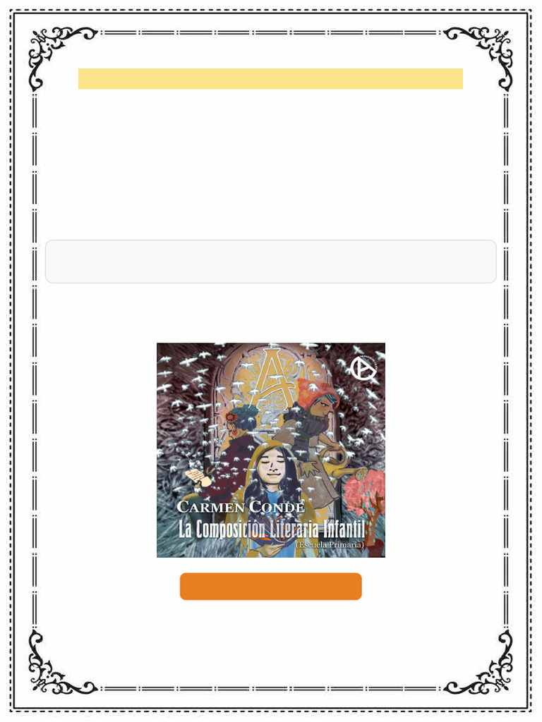 La composición literaria infantil Carmen Conde Digital Download | PDF