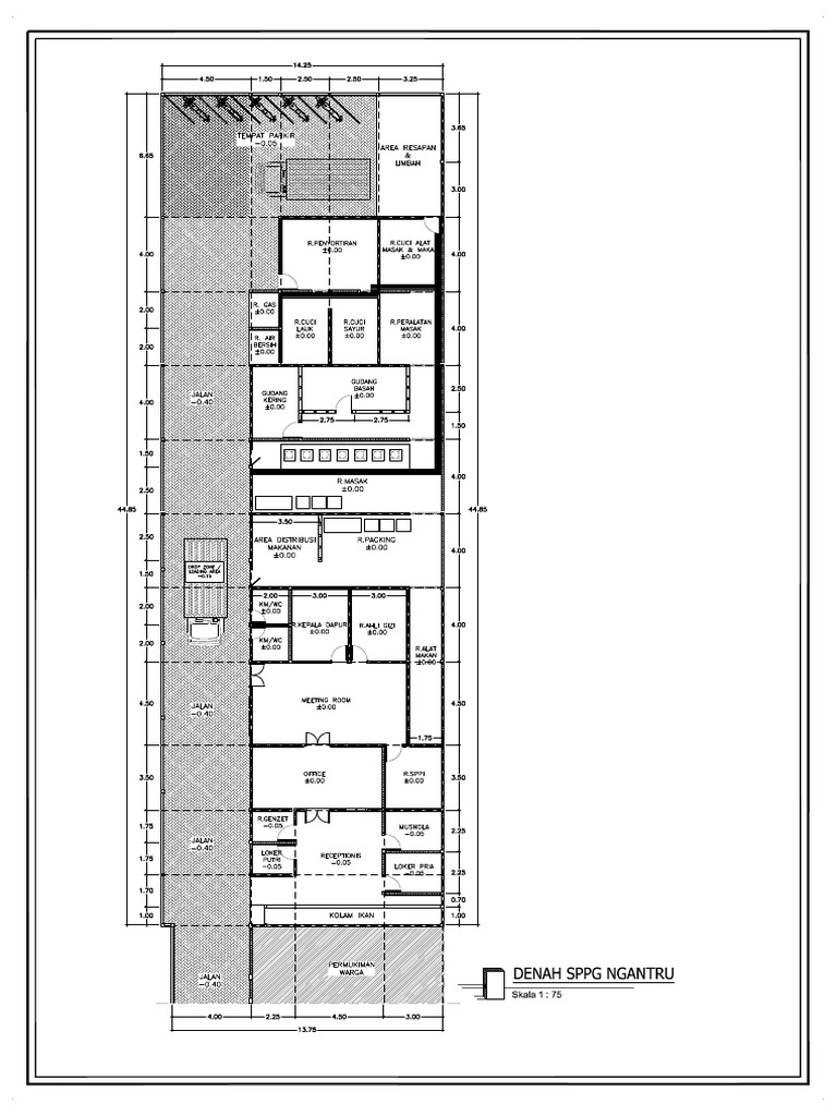 Denah Lokasi Sppg Bgn Rev - Terakhir Model (1) | PDF