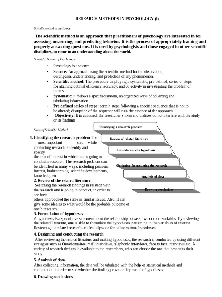 Chapter 2 RESEARCH METHODS IN PSYCHOLOGY | PDF | Survey Methodology ...