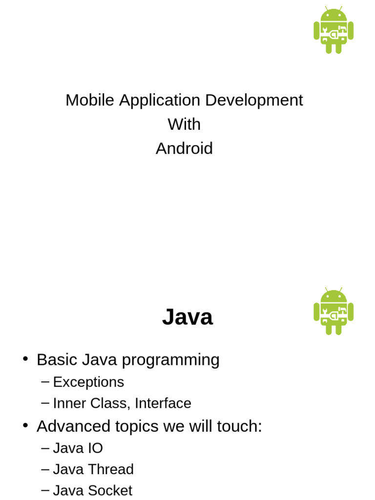 Lecture Intor Platform Architecture and Life Cycle | PDF | Android ...