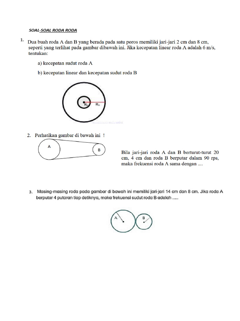SOAL Roda - Roda | PDF