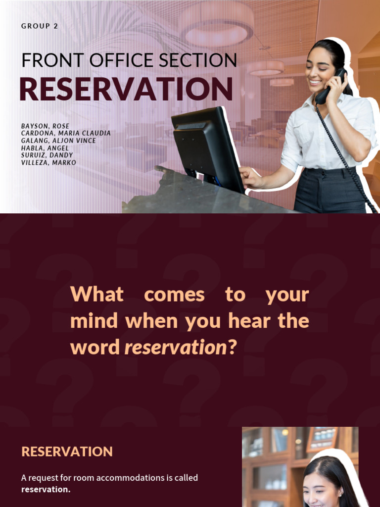 Hotel Reservation Process Explained | PDF | Credit Card | Input/Output