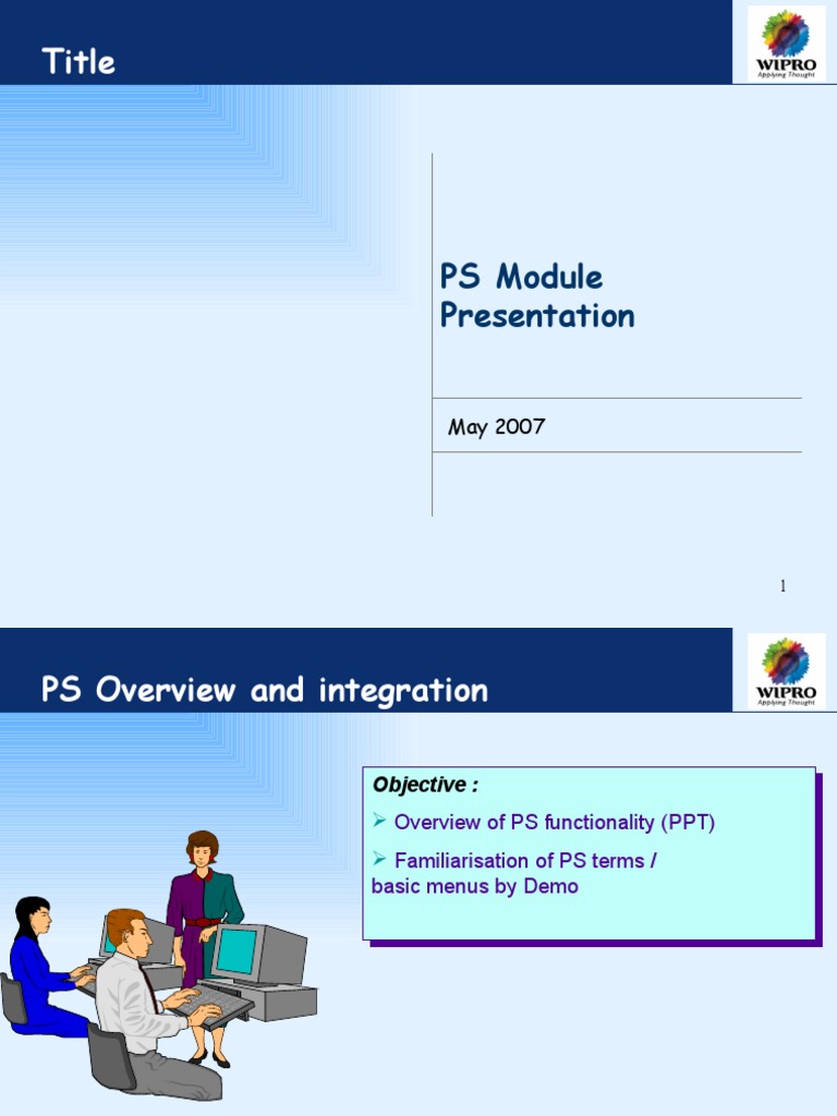 Title: PS Module Presentation | PDF | Scheduling (Production Processes ...