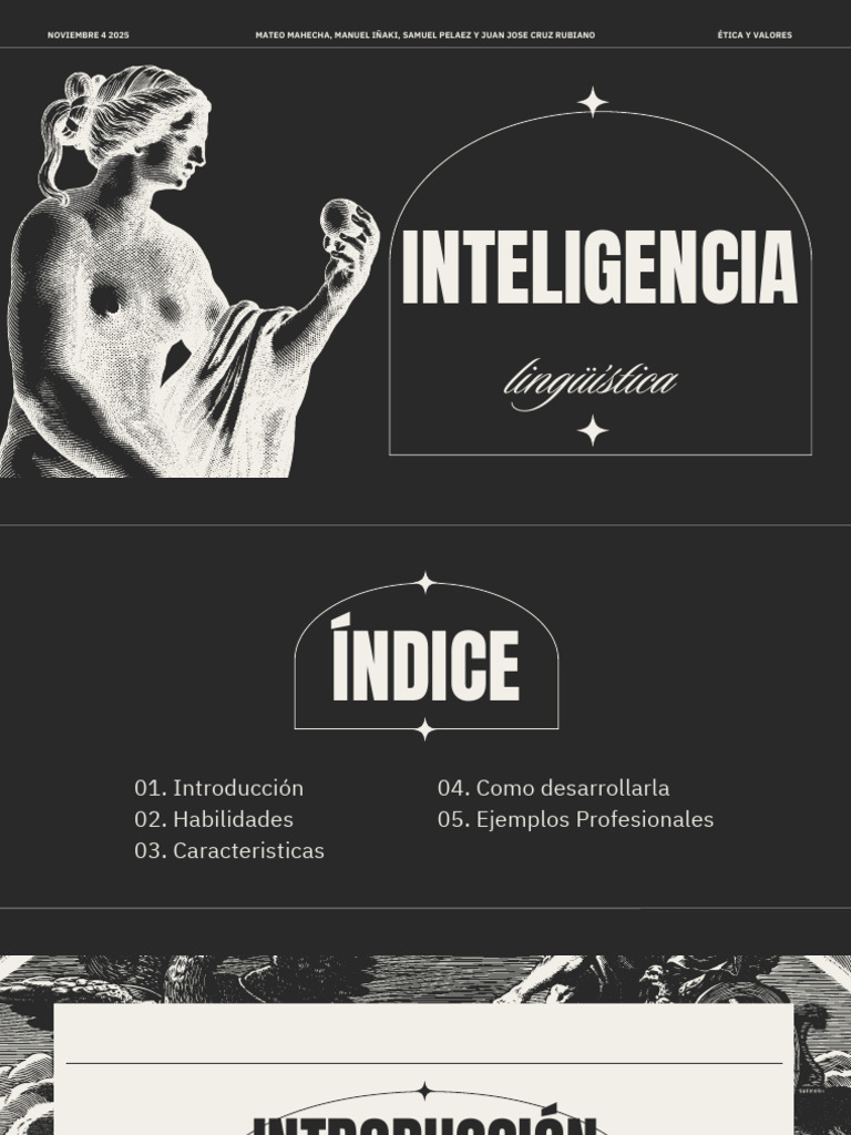 inteligencia lingüística | PDF | Inteligencia | Lingüística