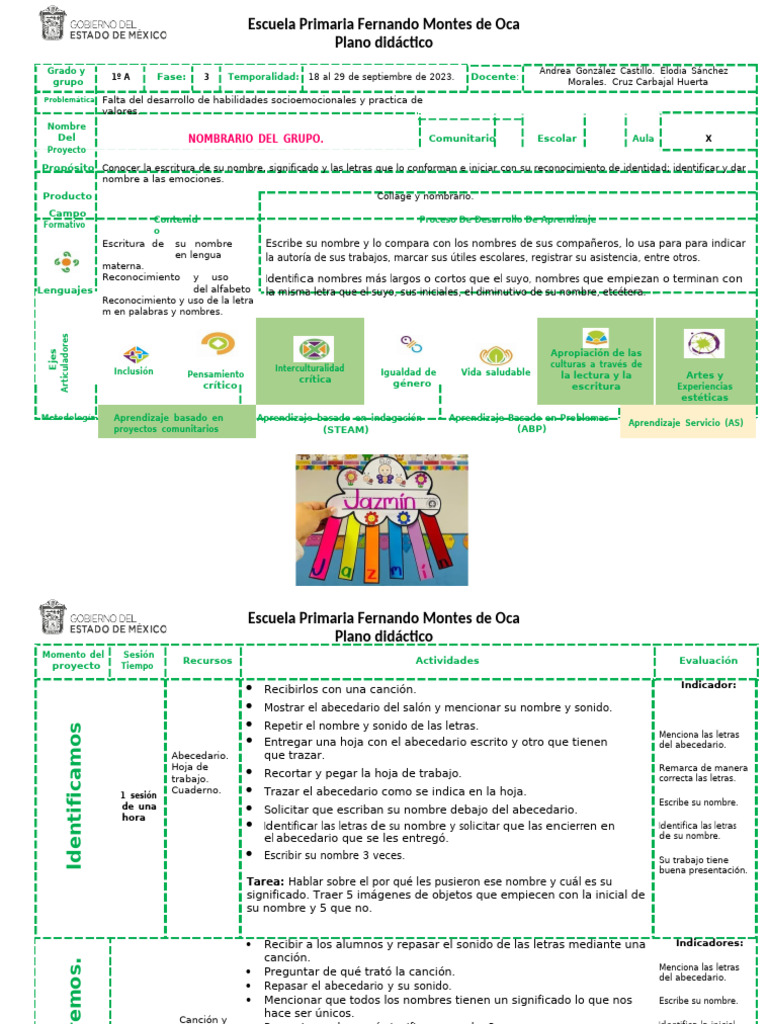 1.Proyecto Aula b | PDF | Aprendizaje