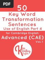 Flo-Joe's FCE Trainer - Practice Tests | PDF