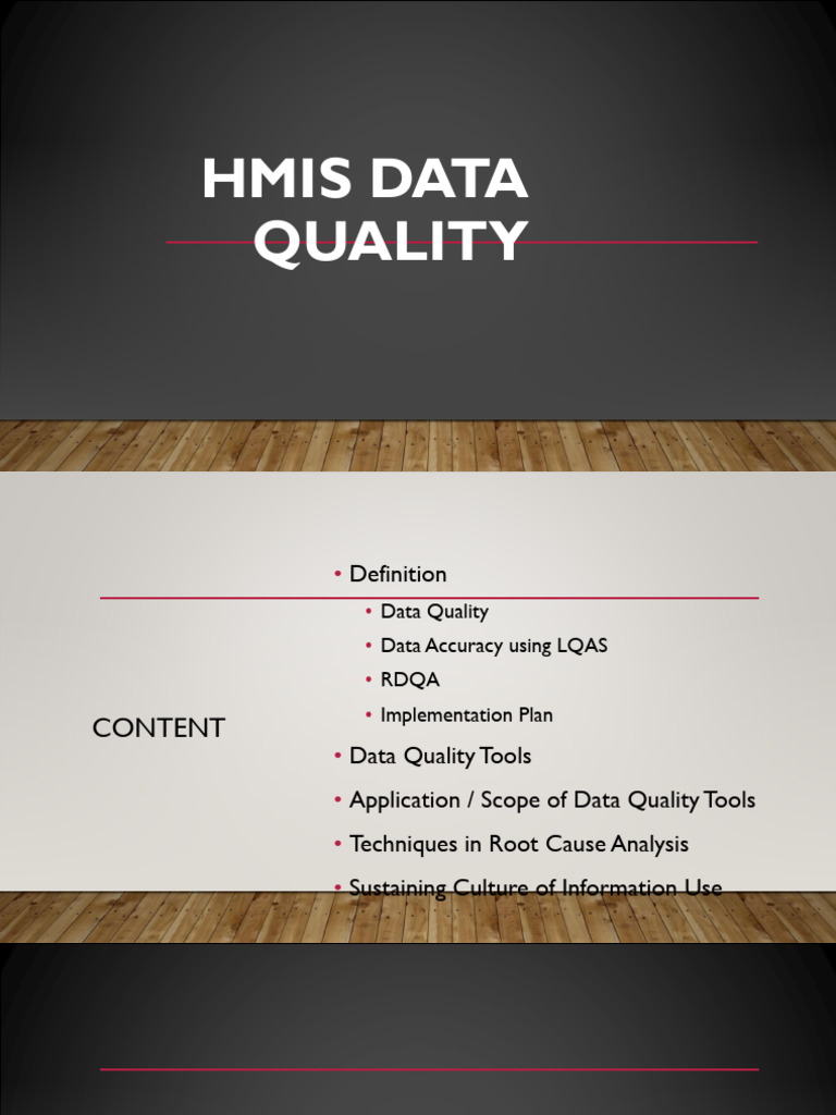Lesson 9 Hmis Data Quality | PDF | Data Quality | Business