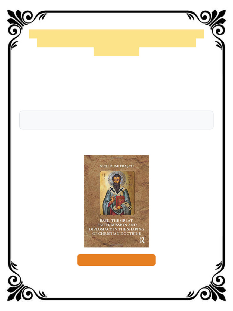 8990Basil the Great Faith Mission and Diplomacy in the Shaping of ...