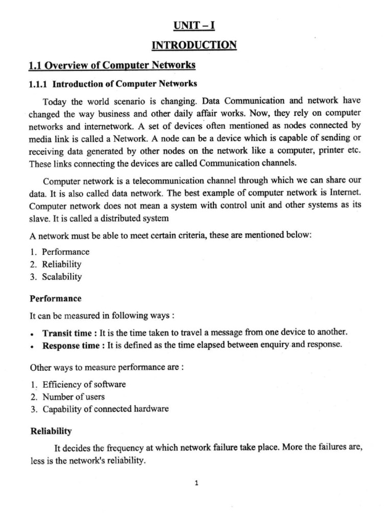 9 Computer Network and Network Security | PDF