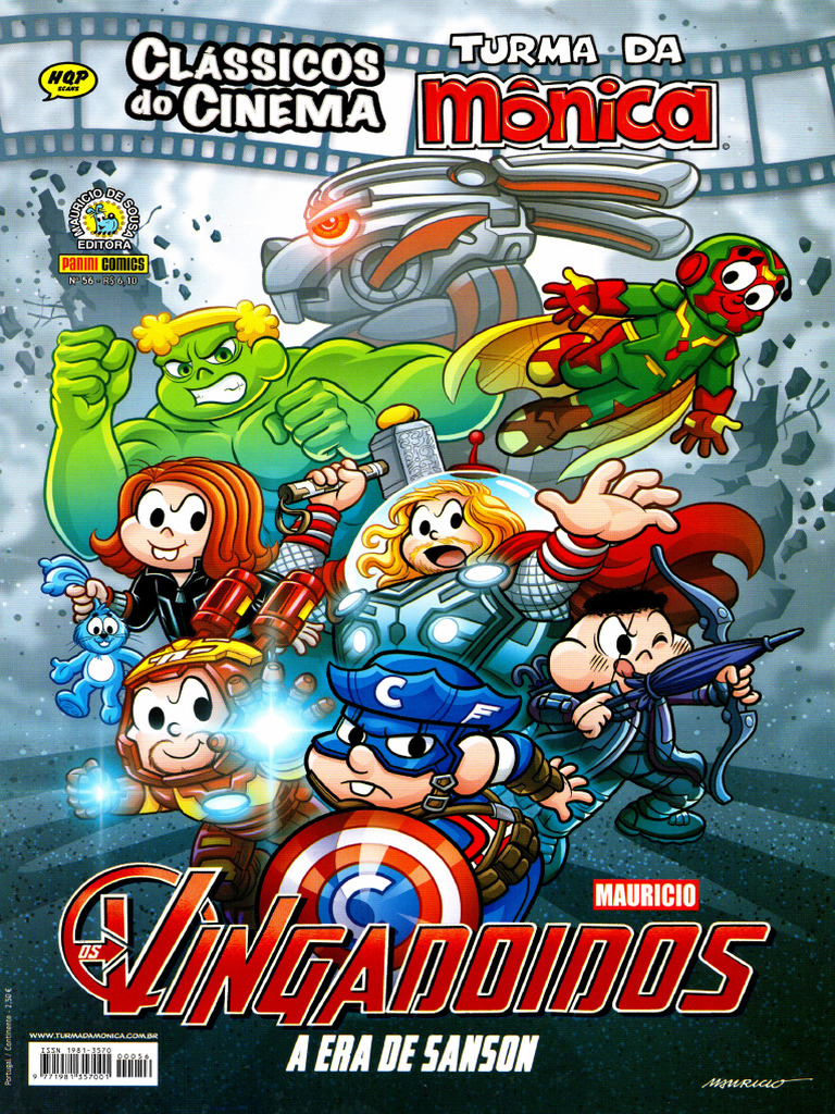 Clássicos Do Cinema - N° 56 - Os Vingadoidos - A Era de Sanson | PDF