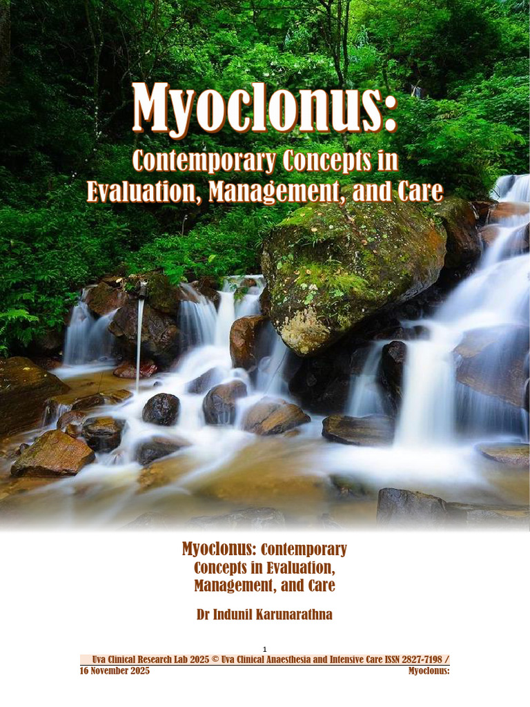 Myoclonus: Evaluation and Management Guide | PDF | Epilepsy | Cerebral ...