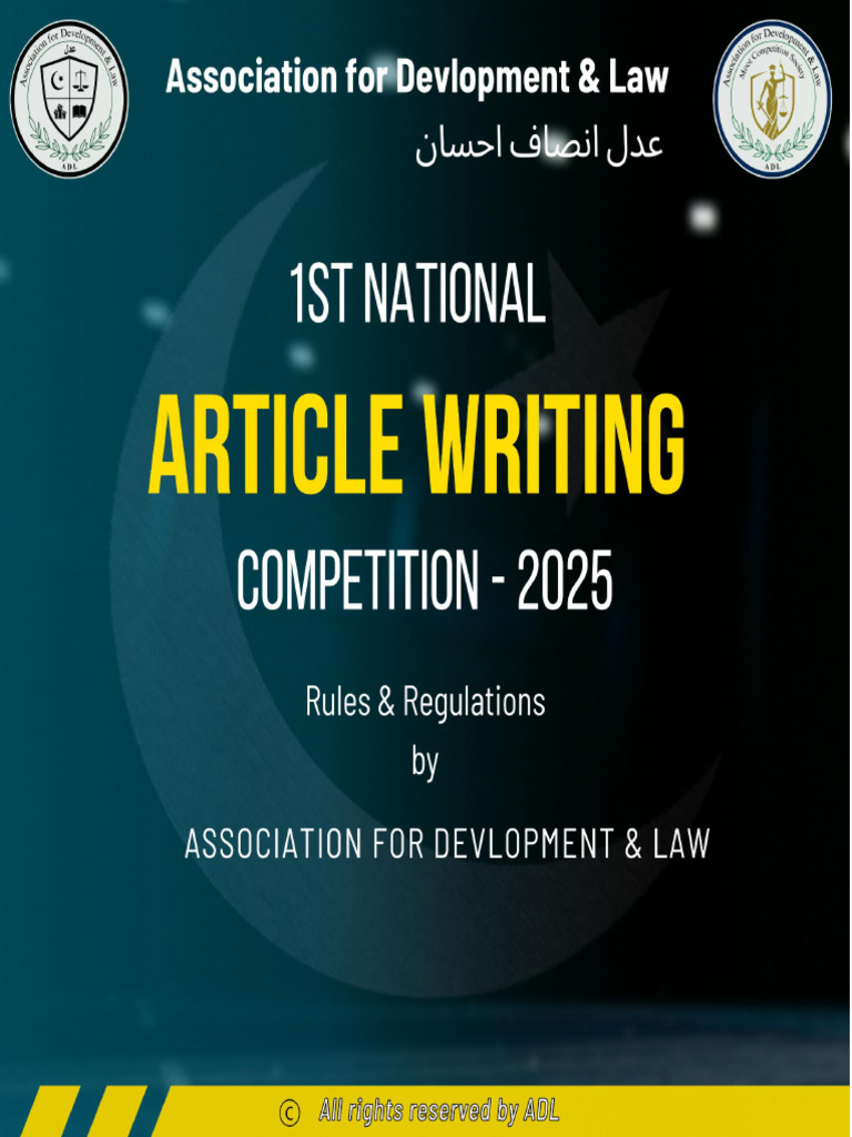 Rules for 1st NAWC by ADL[1]-1 (1) | PDF