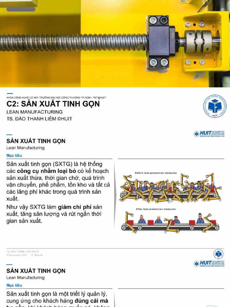 SẢN XUẤT TINH GỌN CHƯƠNG 2 | PDF