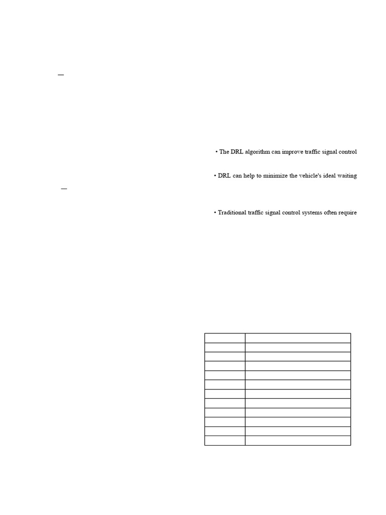 A Review of Deep Reinforcement Learning for Traffic Signal Control ...