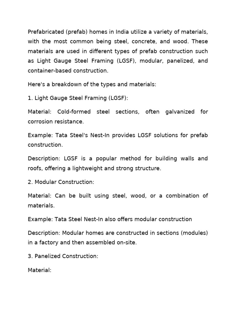 PART 1 | PDF | Framing (Construction) | Precast Concrete